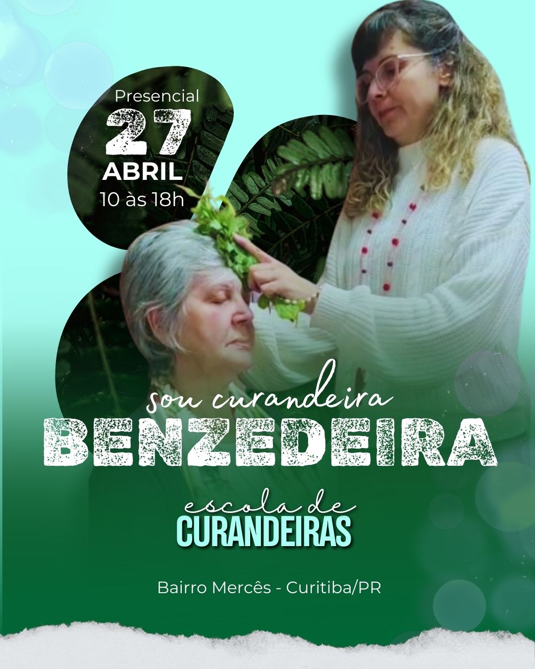 Sou Curandeira Benzedeira - Irene Cereja | Alquimias Femininas